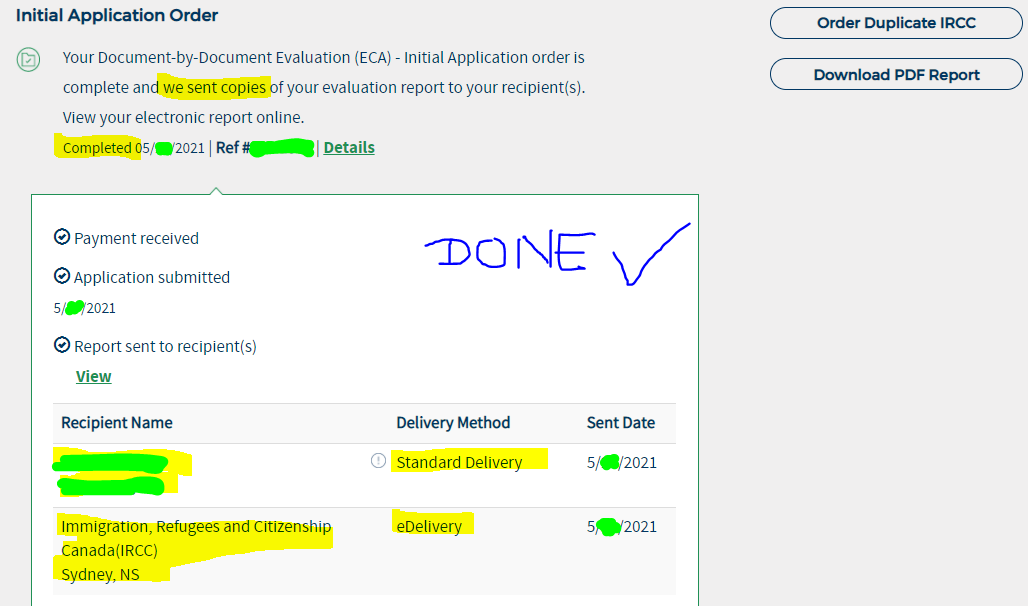 WES - ECA process for Gujarat Technological University. IRCC requirement