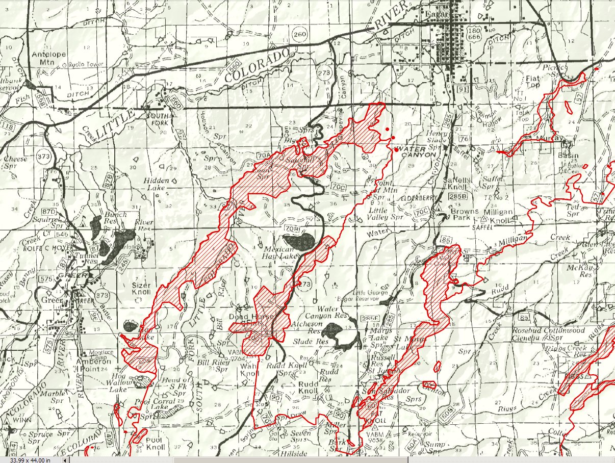 Community Calendar: #WallowFire: Focus map of Eagar Area 06/07/2011 ...