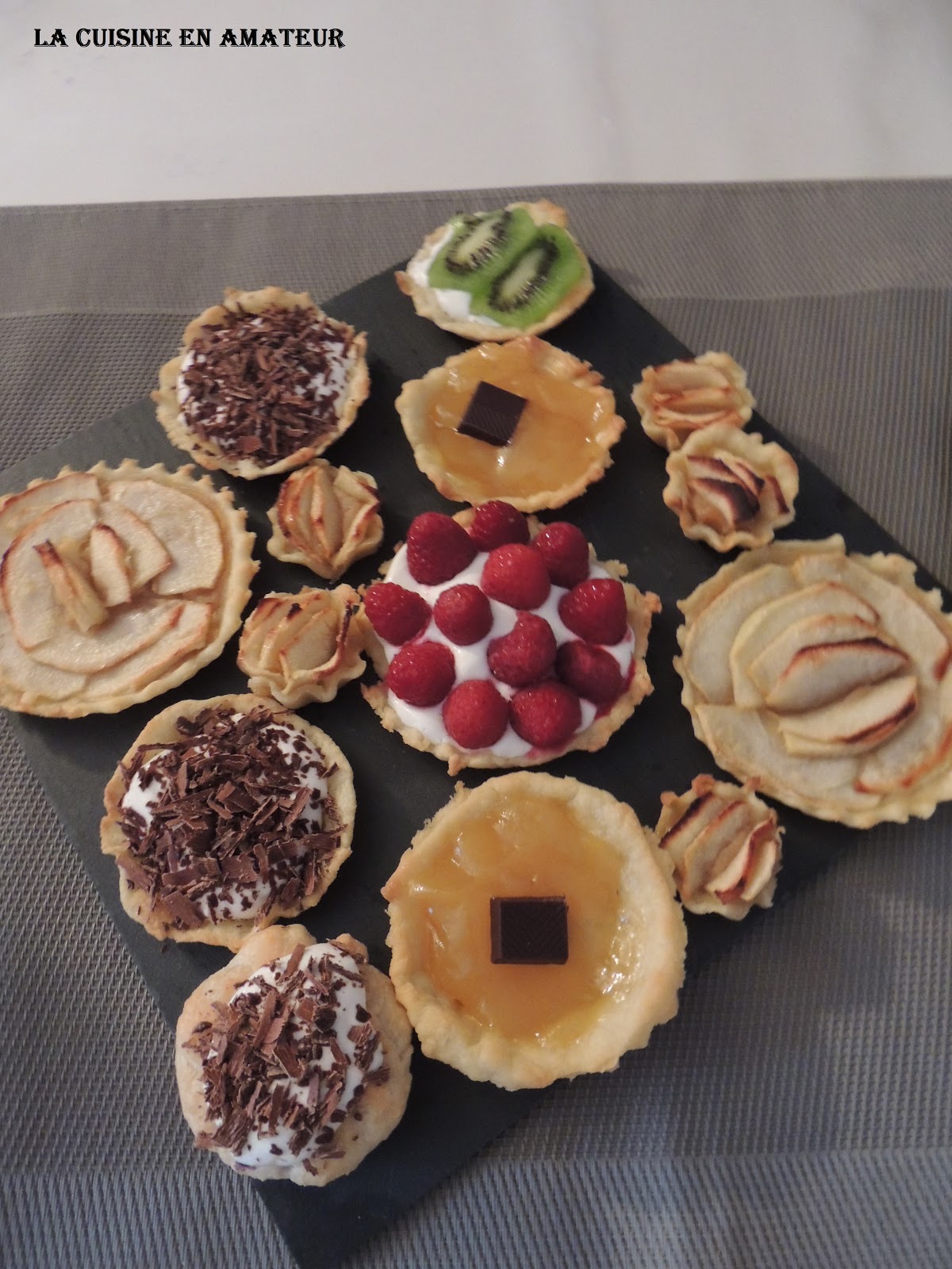 La cuisine en amateur de Maryline: Mini tartelette avec une pâte à ...