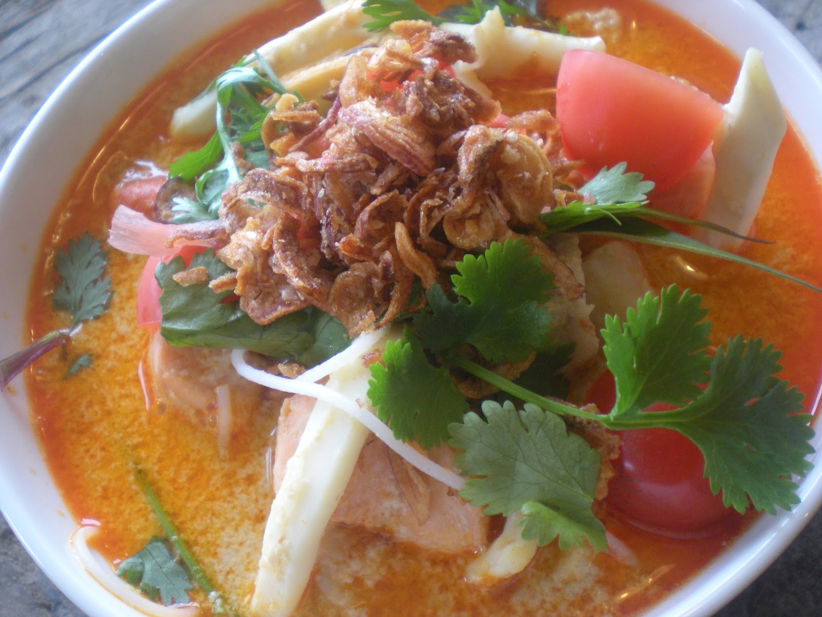 From our Tummies to Yours: Seafood Laksa