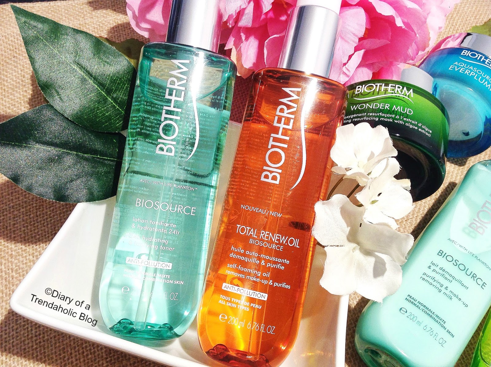 Diary of a Trendaholic : Biotherm Skincare Review: Cleansing & Moisturizing