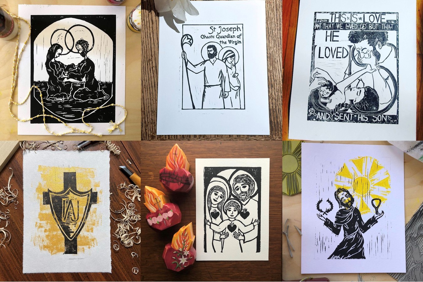 Look to Him and be Radiant: A Unique Litany of St. Joseph {And Free St ...