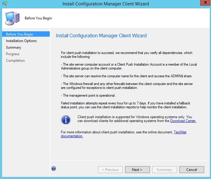 SCCM 2012: SCCM Client Push Installation SCCM 2012: SCCM Client Push Installation