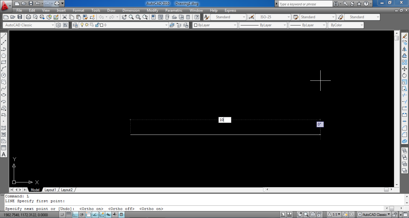 TUTORIAL AUTOCAD LINE