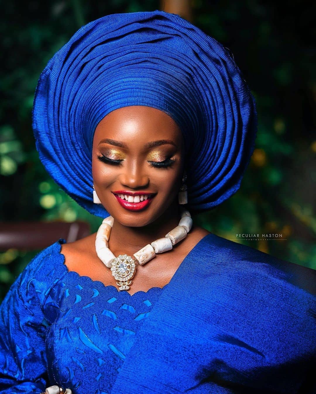 Beautiful Makeup and Gele Ideas for Nigerian bridal excellence ...