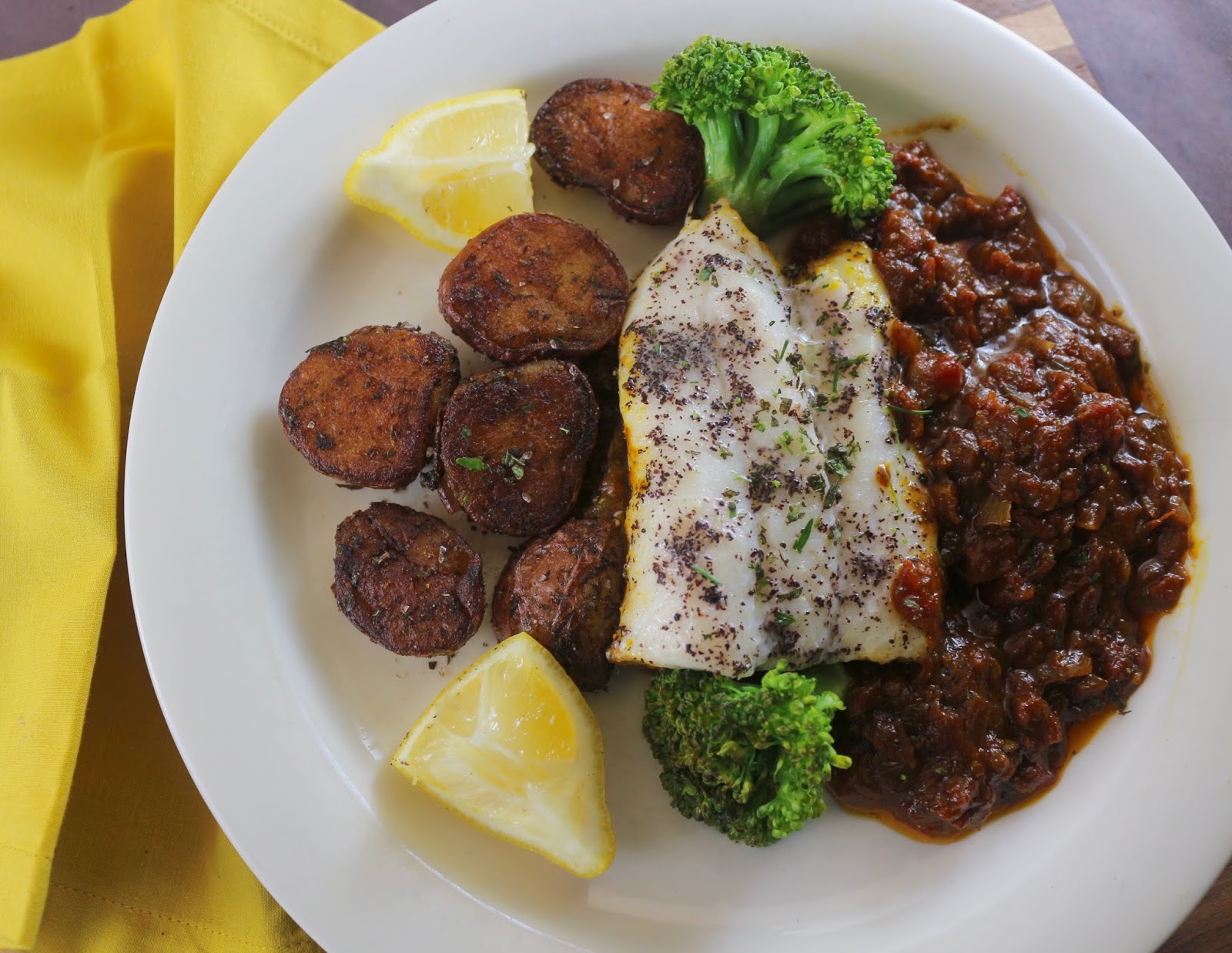 Moroccan Harissa Cod