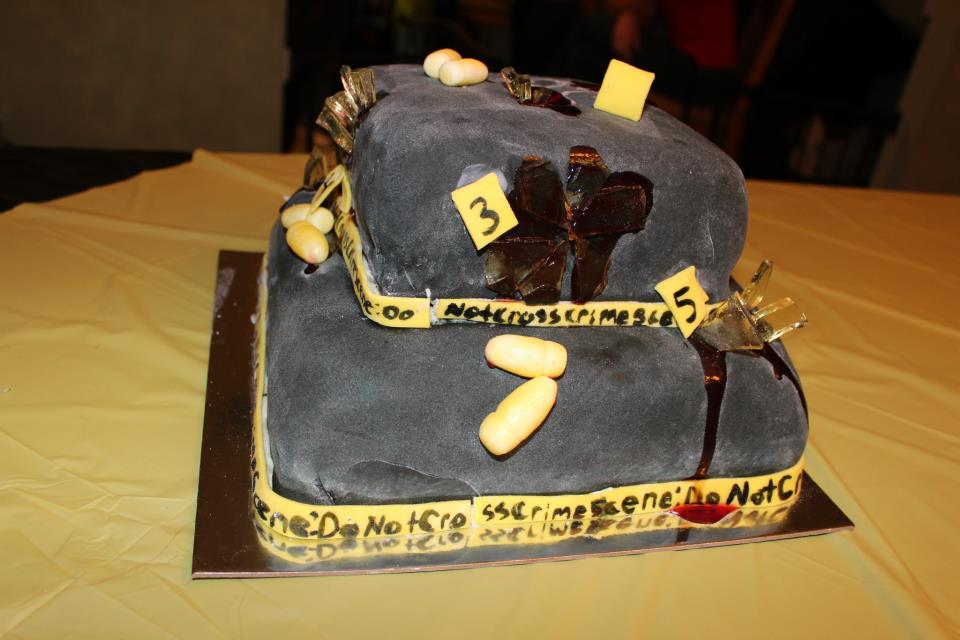 Got Cake?: Crime Scene Graduation Cake