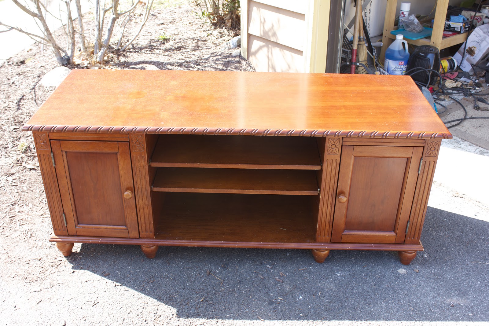 My Passion For Decor: Updated Entertainment Cabinet