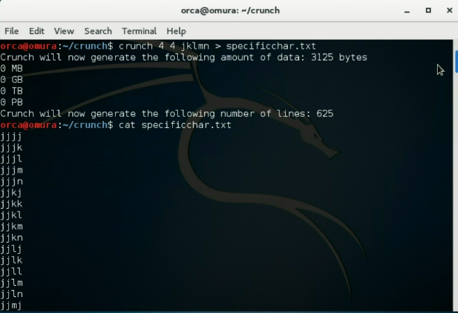 pachi_x666: Crunch - GeneradorDeListas Tool de Kali Linux [FULL TUTORIAL]