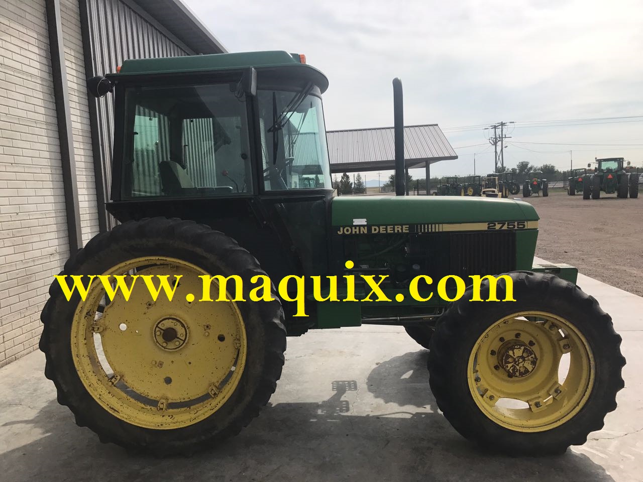 MAQUINARIA AGRICOLA INDUSTRIAL: Tractor John Deere 2755 4x4 con Cabina ...