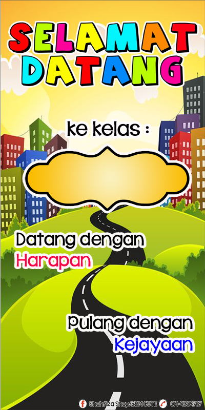 BBM CUTE: Banner Pintu