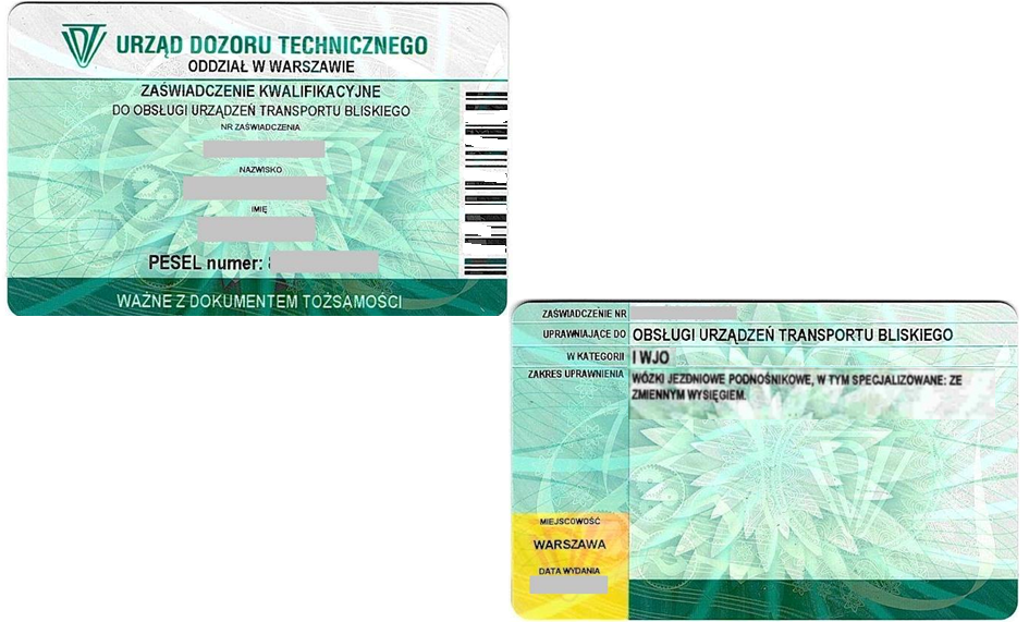 WÓZEK instruktor: Jak wyglądają uprawnienia na wózki widłowe?