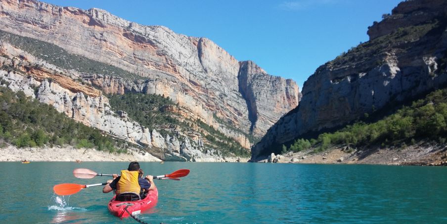 Congost del Mont Rebei en Kayak.