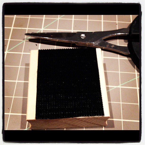 Tutorial; Making Sponge Blocks for your Distress Inks