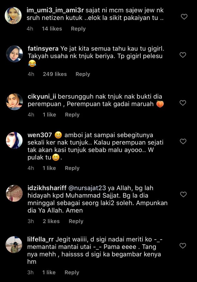 'Beria nak tunjuk, apa sebenarnya yang kau nak buktikan?' - Netizen ... 'Beria nak tunjuk, apa sebenarnya yang kau nak buktikan?' - Netizen ...