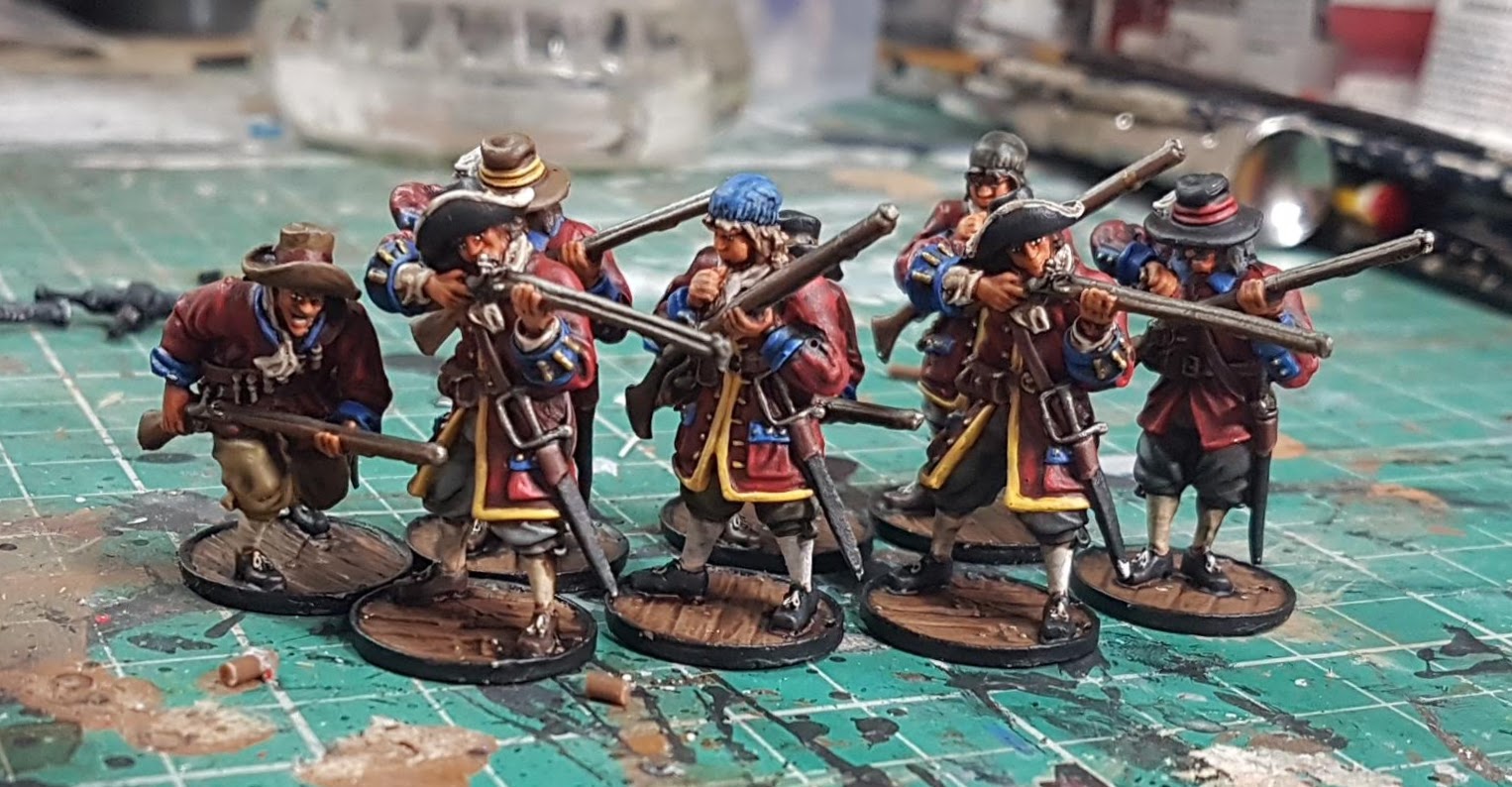 Yith's Wargaming Blog: 28mm Scale 3D Printed Sloop and Pirates