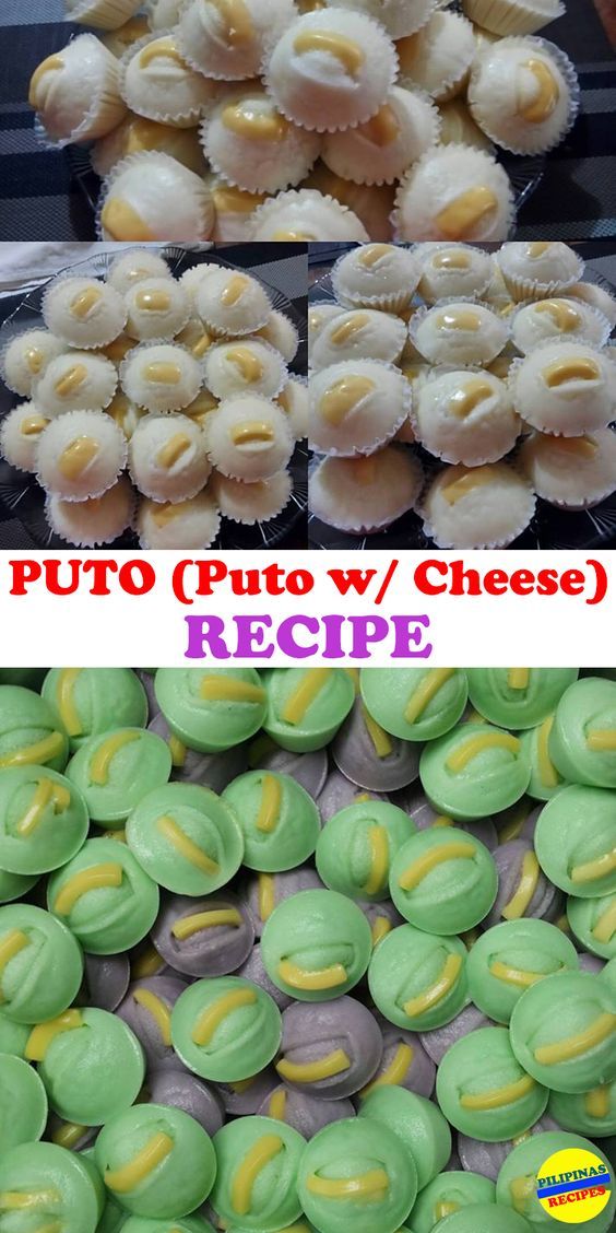 Puto Recipe (Filipino Puto with Cheese) - The Most Delecious Recipes