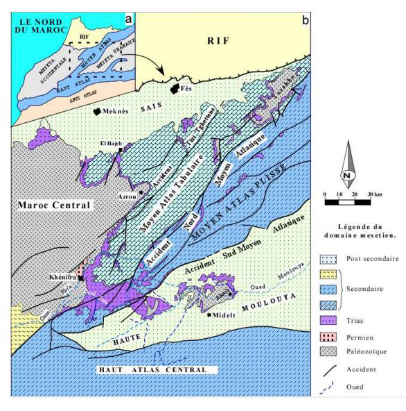 Le volcanisme dans le Moyen Atlas : Cadre climatique, géologique et ...
