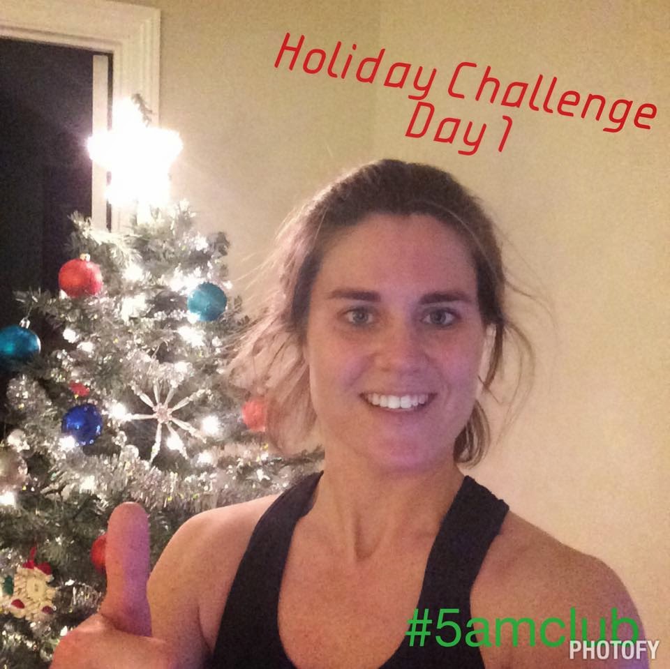 Holiday Challenge Group: Provided Support, Accountability & Motivation