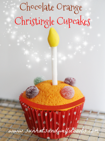 Sun Hats & Wellie Boots: Chocolate Orange Christingle Cupcake Recipe ...