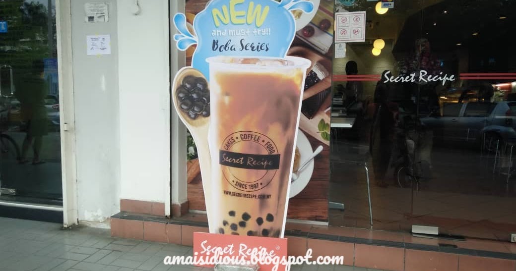 Boba Milk Yang Halal : Secret Recipe Boba Series