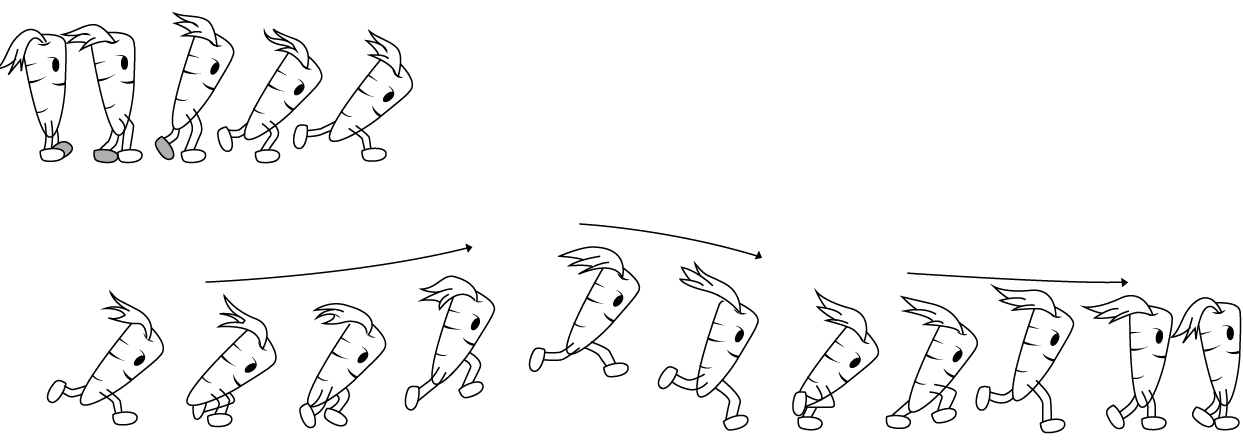 Prinsip Animasi Slow In And Slow Out, Arcs, Dan Secondary Action