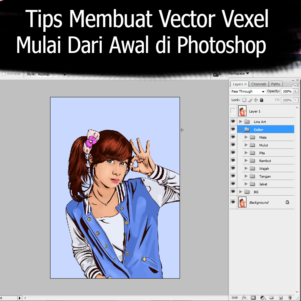 Tips Membuat Vector Vexel Mulai Dari Awal - Pemanis Naskah