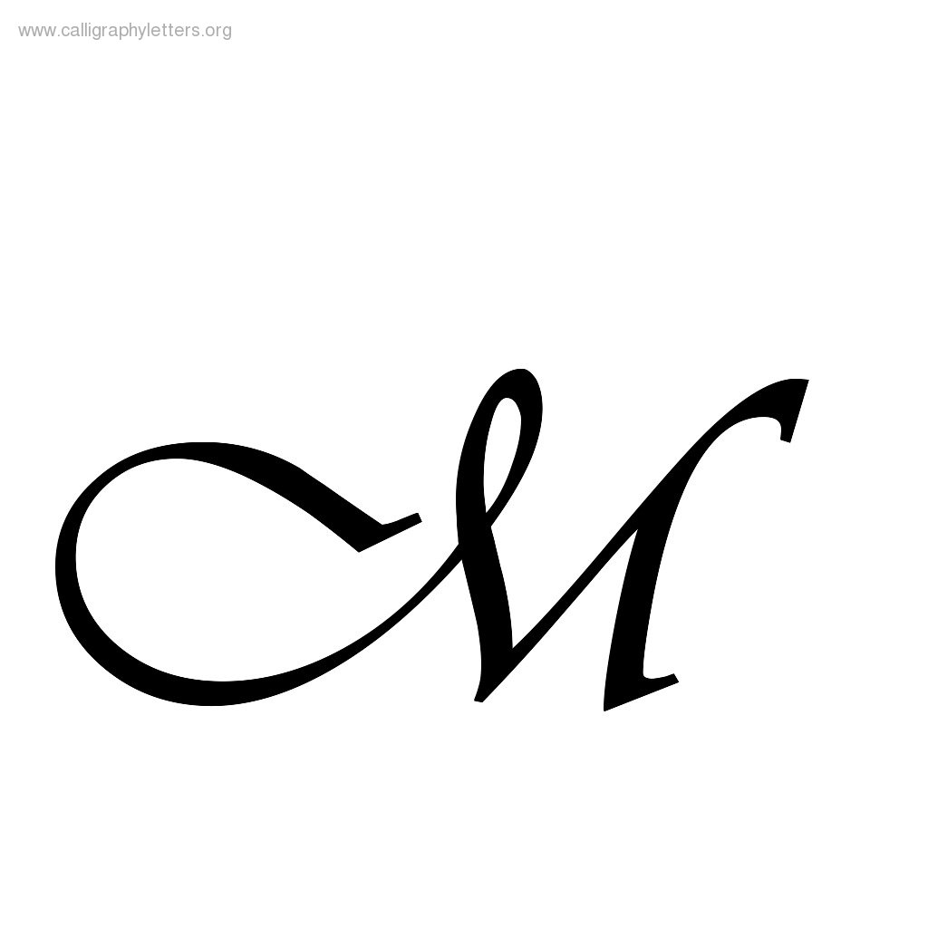 Cool Letter M Fonts - Birthday Letter