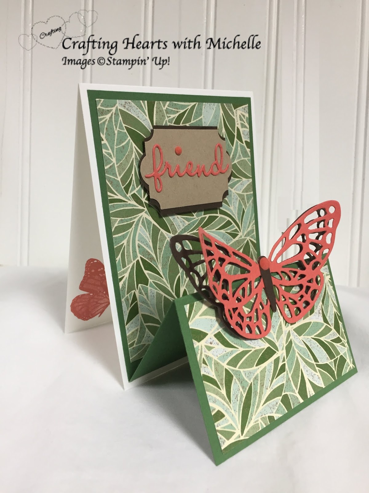 Crafting Hearts with Michelle: Double Easel Fun Fold Card!