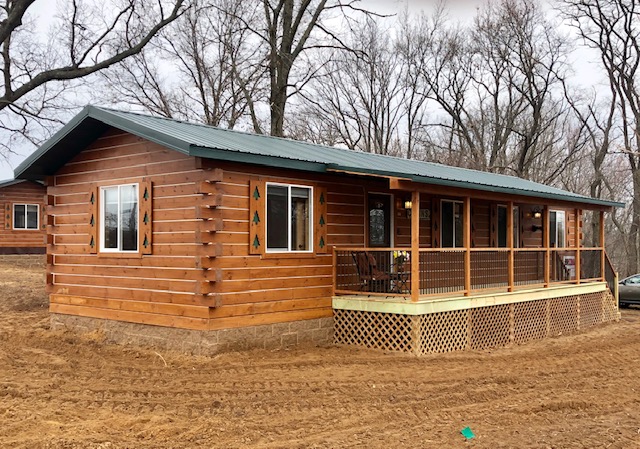 One Bedroom Log Cabin Floor Plan and Tour ~ Log Home Kits, Log Home ...