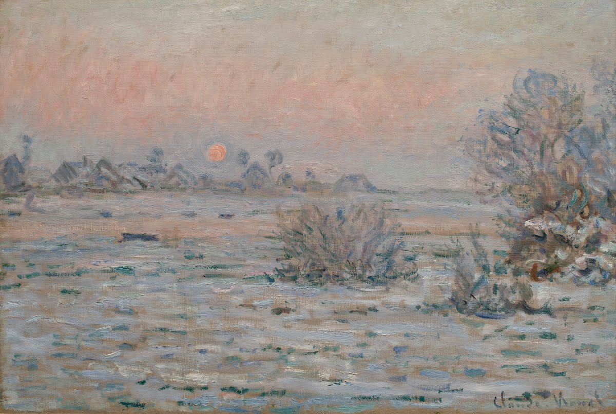 Claude Monet | Snow Scene at Argenteuil, 1875 | Tutt'Art@ | Masterpieces