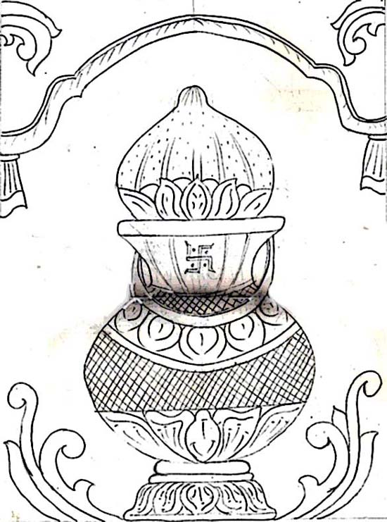 Meenal Creations: Kalash (Pot)