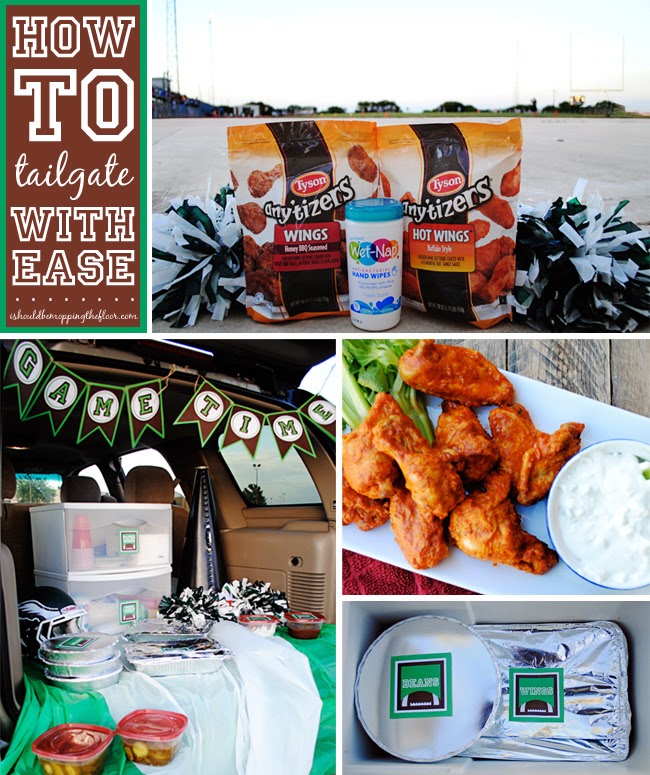 How to Tailgate with Ease | i should be mopping the floor