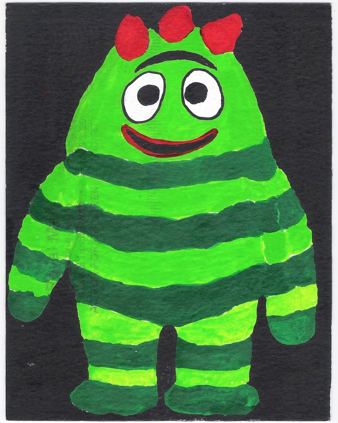 Shadows & Light: Two Green Creatures