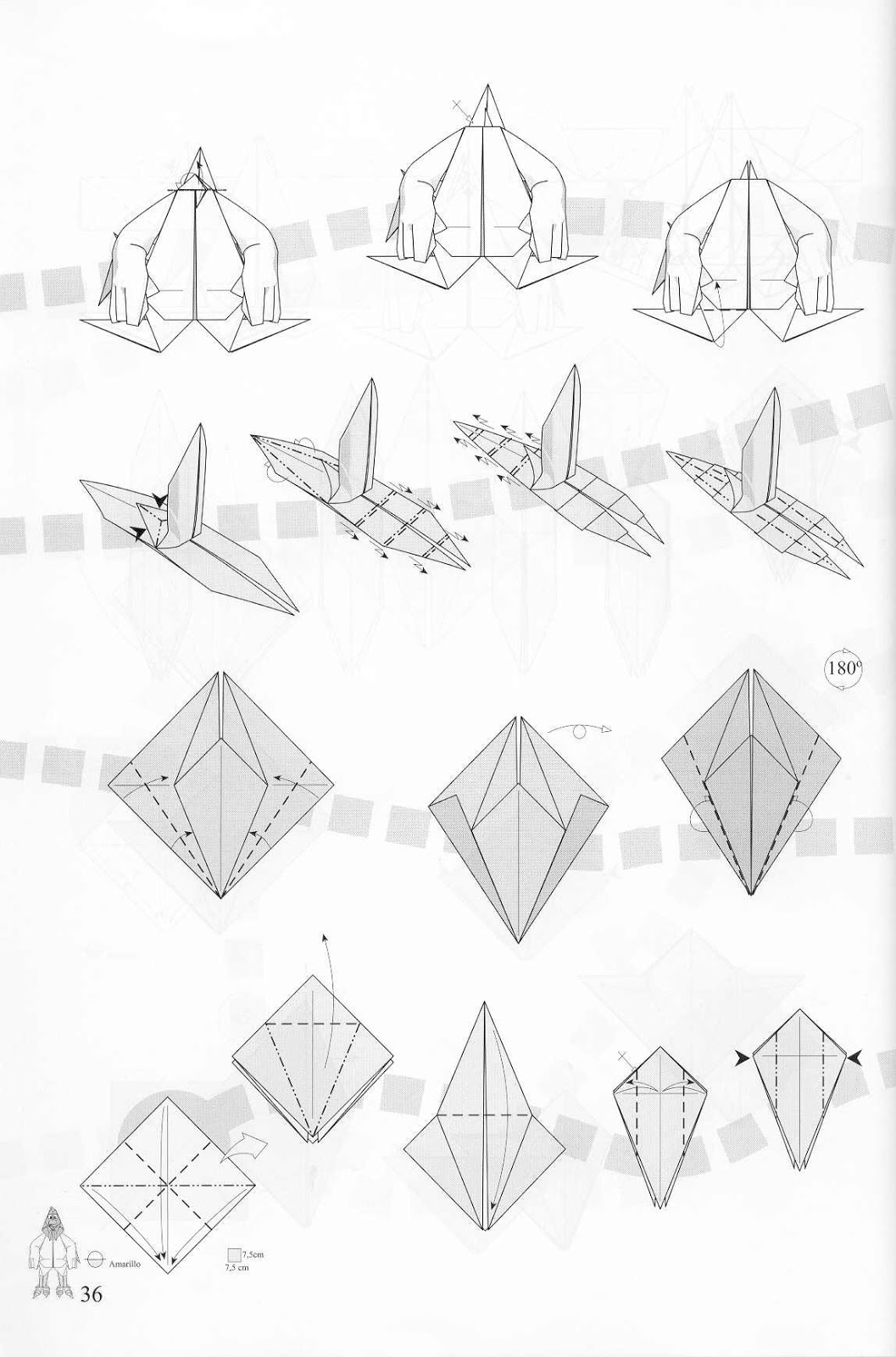 Origami Cartoon 1-Halle - Ruby Book Origami
