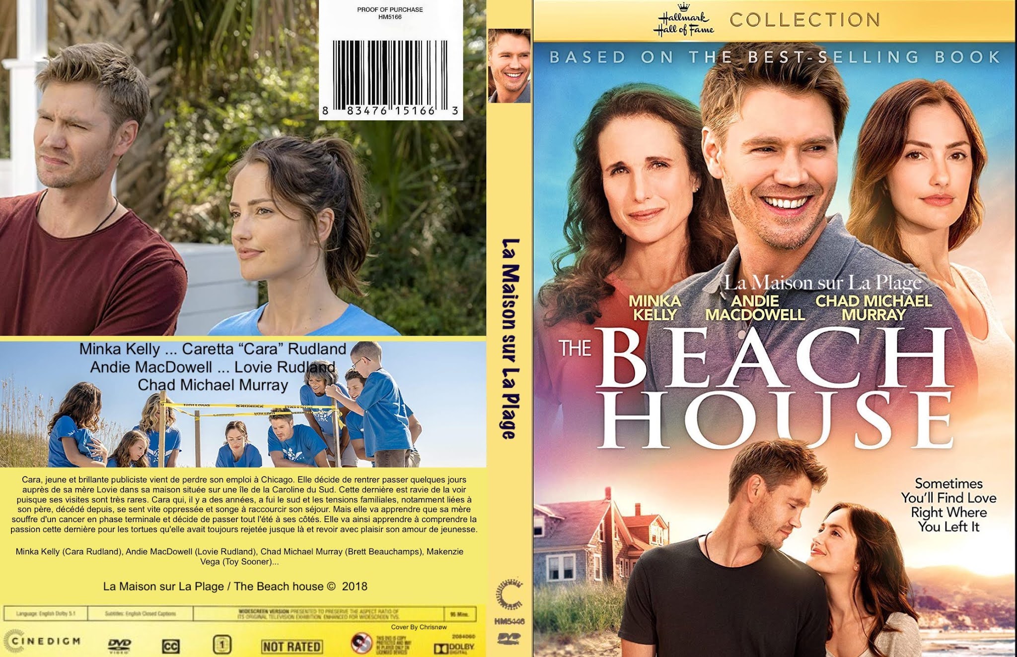 C'est un beau téléfilm : Noël et Romance...Chrisnow: La Maison sur La Plage / The Beach house @ 2018