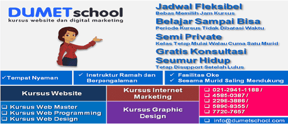 Kursus Internet Marketing, Website, Desain Grafis Jakarta, Depok ...