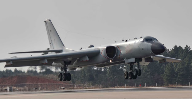Military and Commercial Technology: Line of death: China places H-6 ...