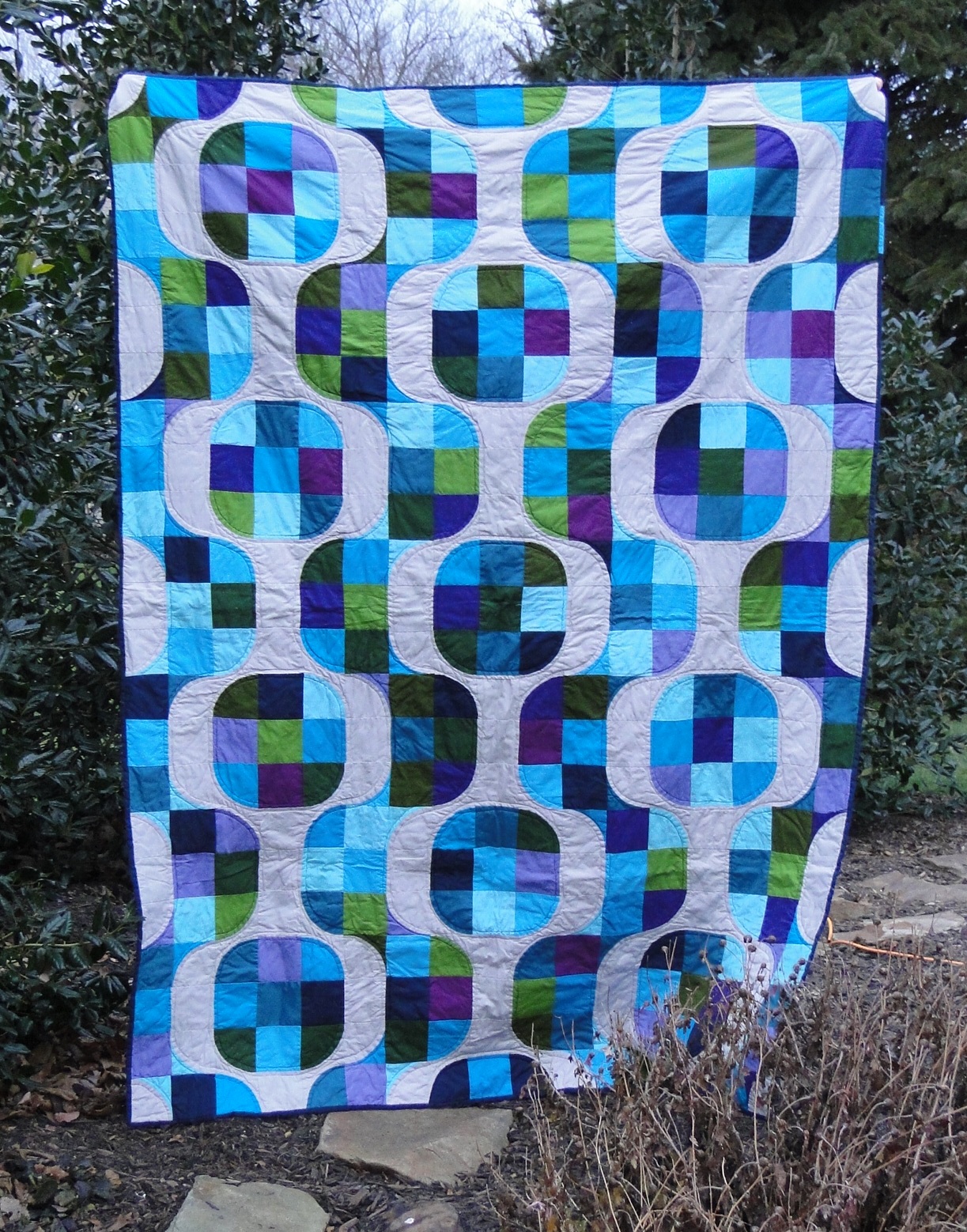 Fluffy Sheep Quilting: A Mod Pop Finish!