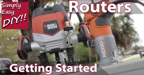 Simply Easy DIY: Beginners Guide to Woodworking Routers