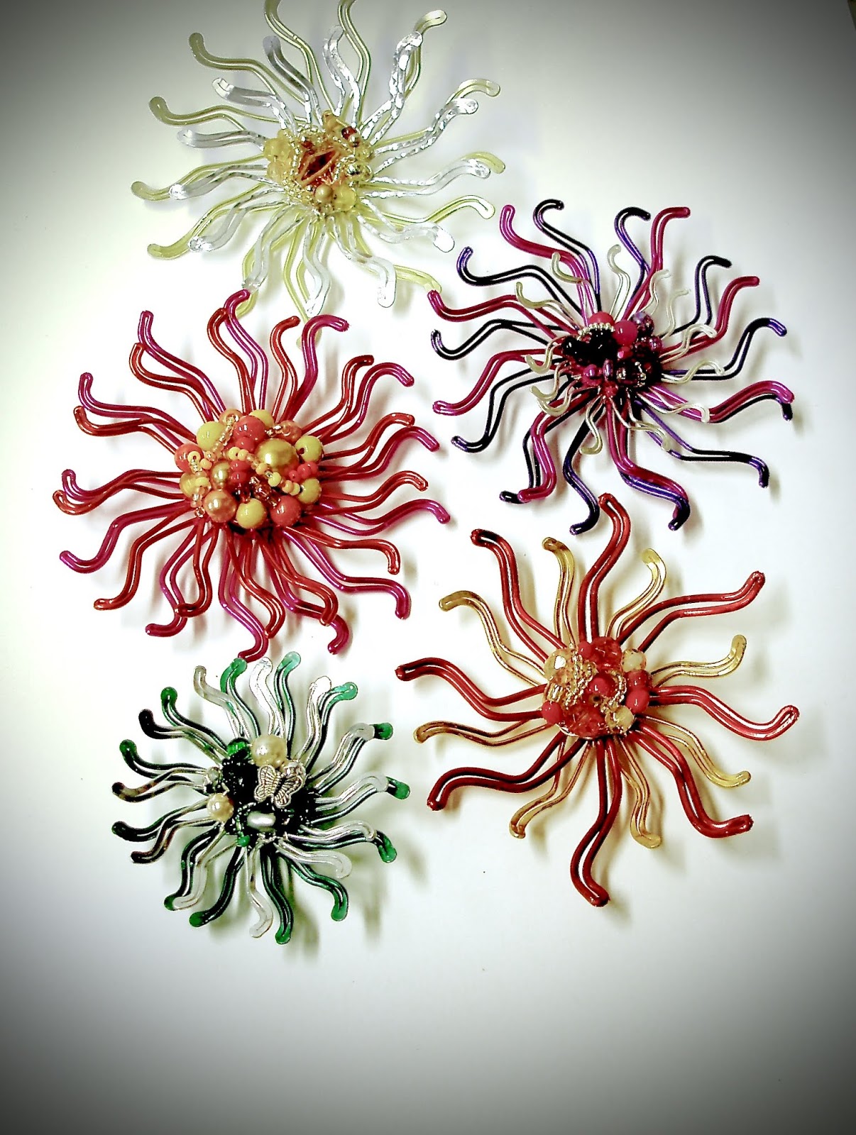 WireWorkers Guild: Wavy Flowers