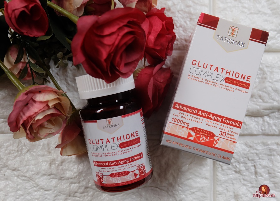 Product Review: Tatiomax Glutathione Complex with Fucoidan 1800 mg | Dear Kitty Kittie Kath- Top ...