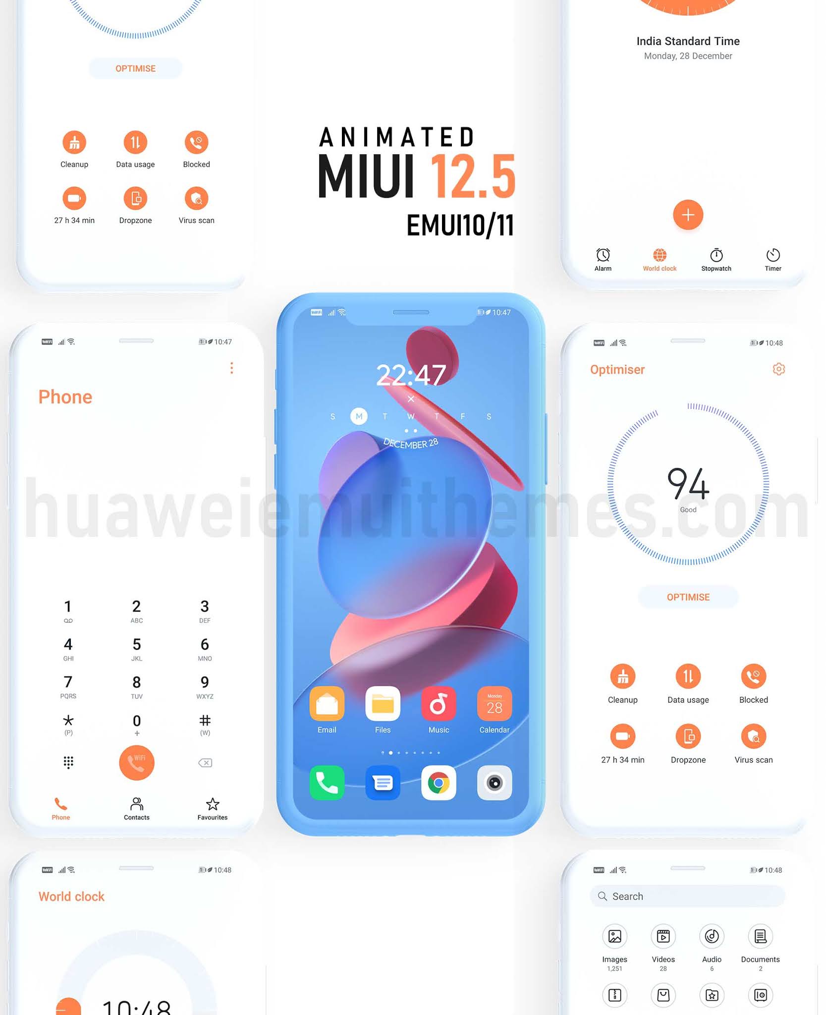 [EMUI THEME] MIUI 12.5 Super Live Wallpaper Theme for EMUI 10/11 Users
