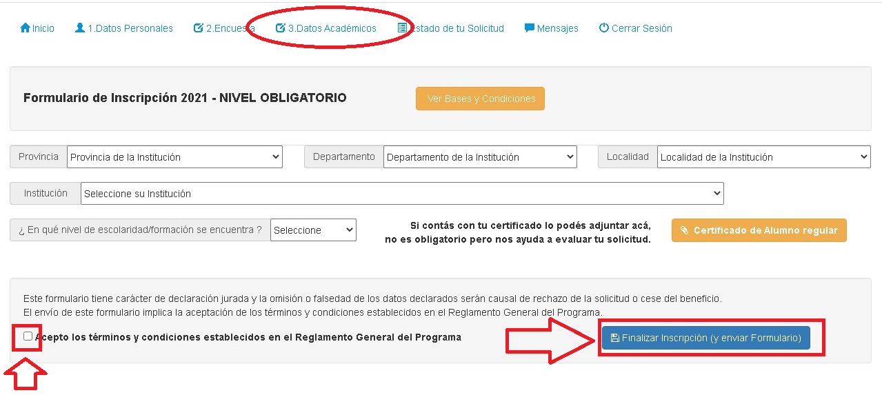 Becas Progresar - Educación Obligatoria - Trámites Onlines