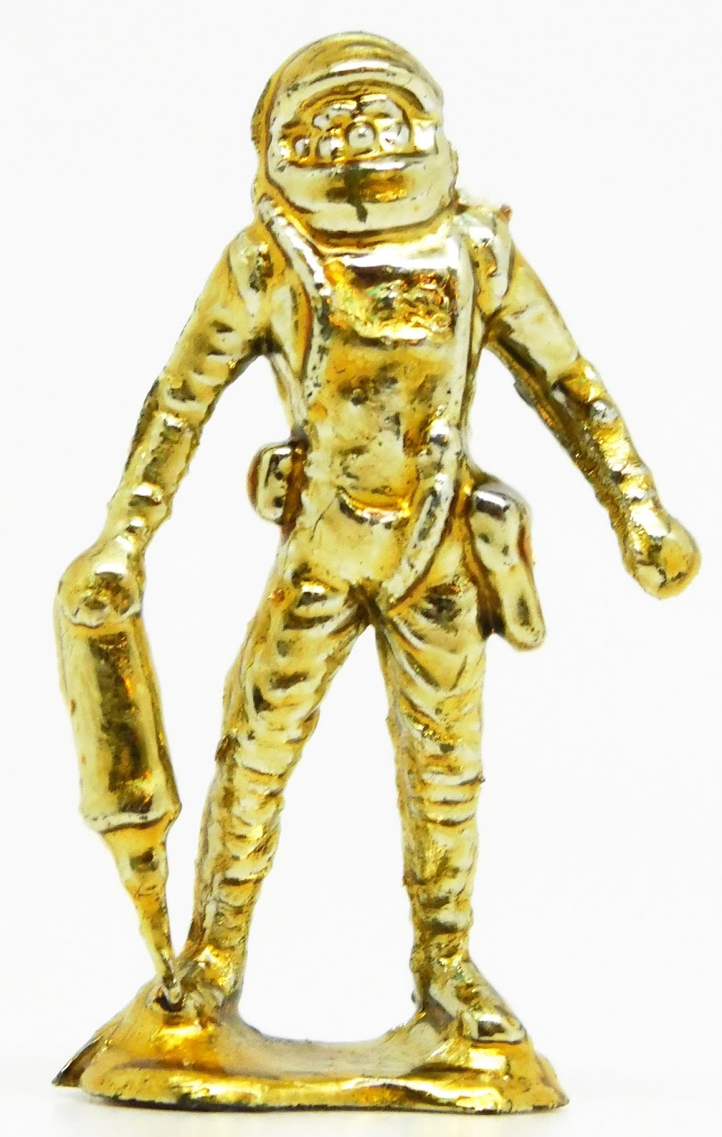 Toys and Stuff: Multiple Toymmakers Golden Astronaut Figures