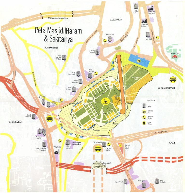 Peta Perjalanan Ibadah Haji - PENYELENGGARA HAJI DAN UMRAH