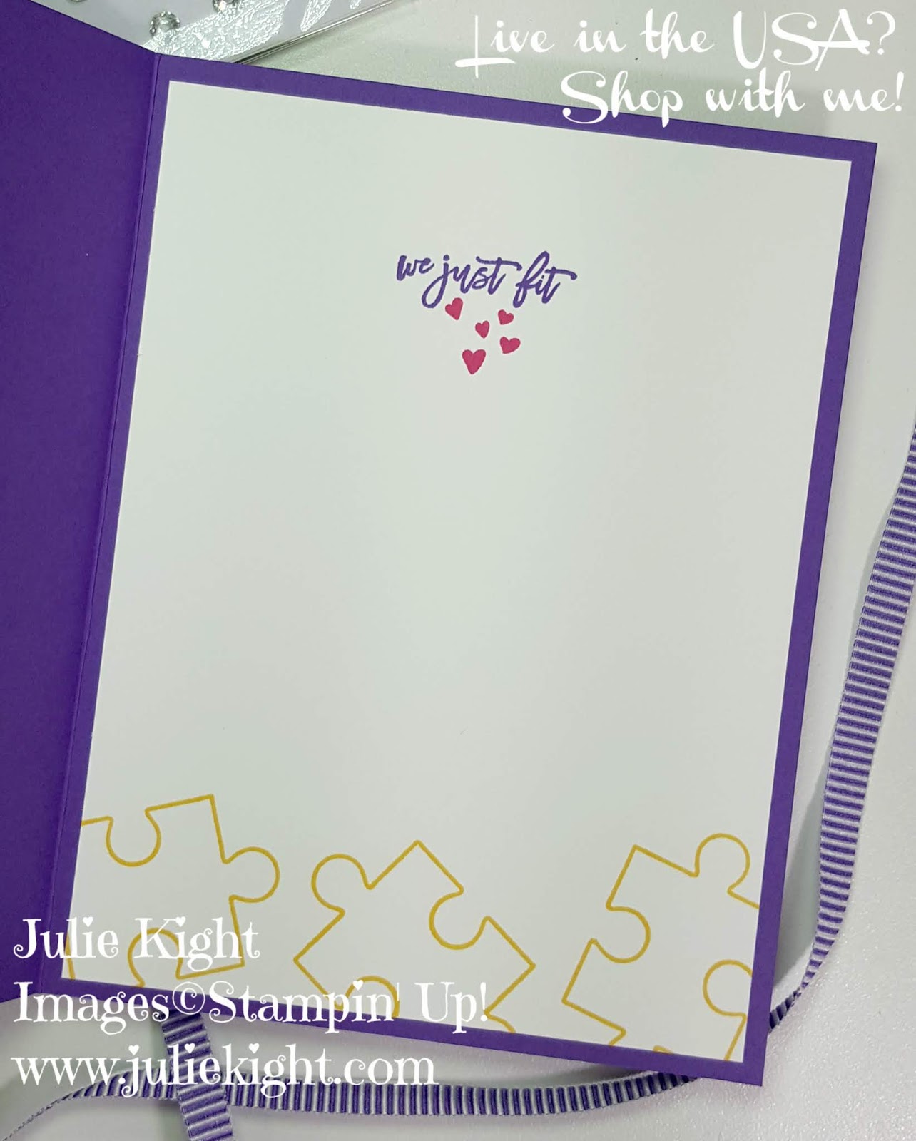 Love You to Pieces Missing Piece Love Card