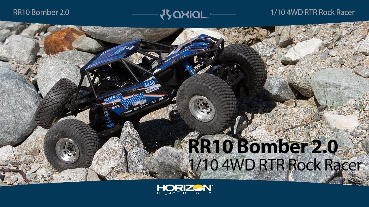 Axial「RR10 Bomber 2.0 4WD RTR Rock Racer」走行動画公開|ラジコンもんちぃ - オフロード/オンロード ...