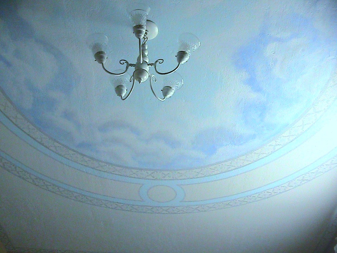 Katty's Cosy Cove: Painted Sky On Ceiling