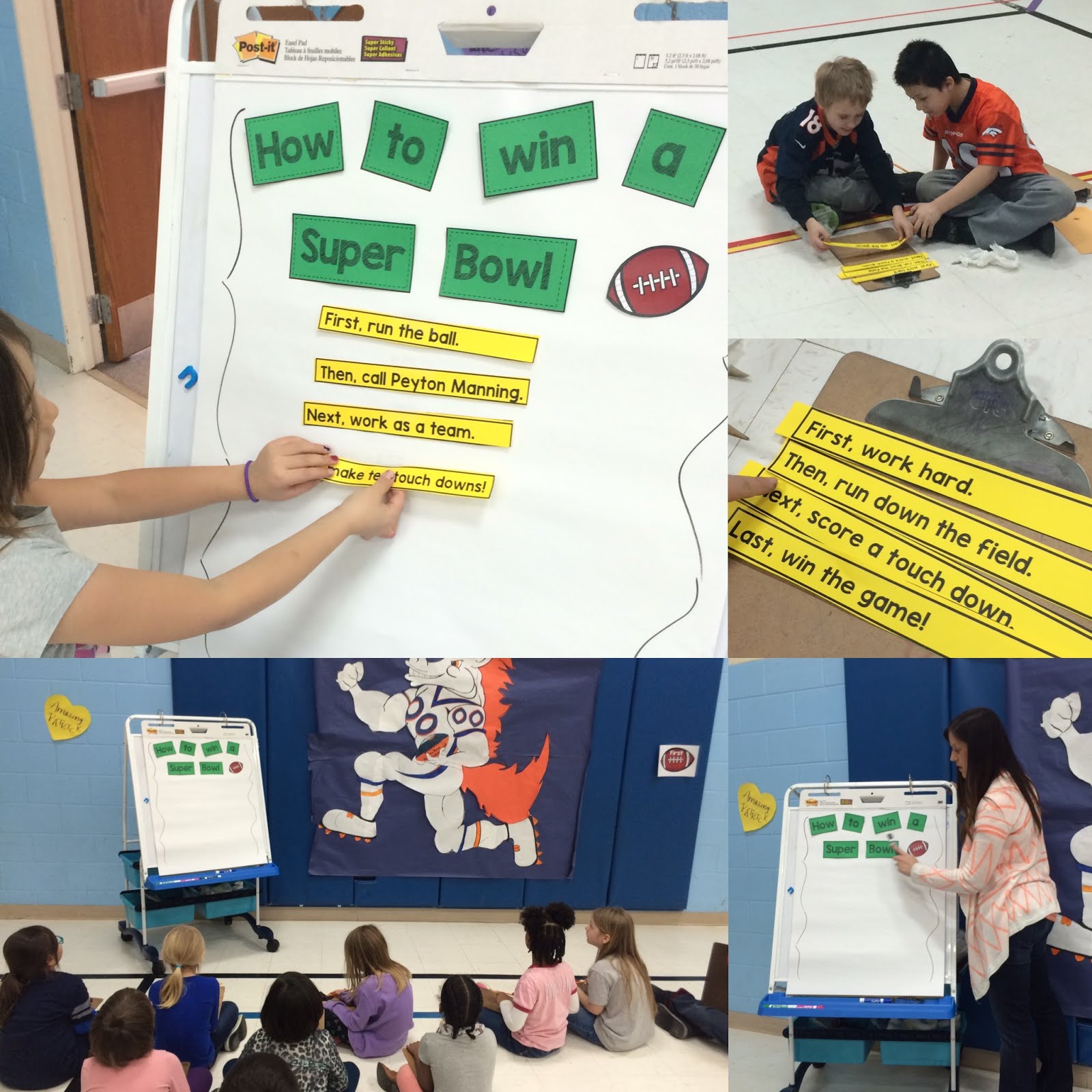 How To Win A Super Bowl Writing | Falling into First